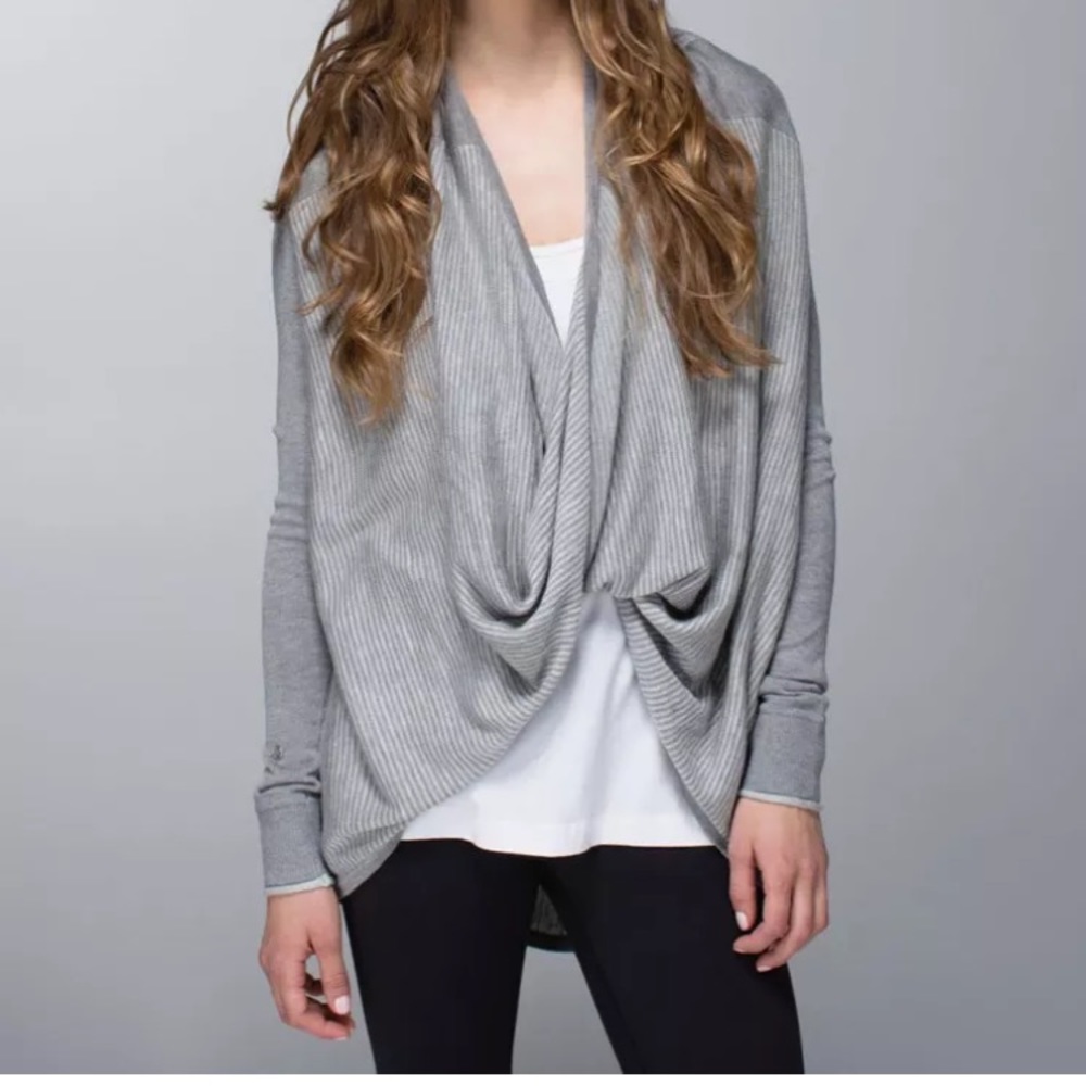 Lululemon Iconic Wrap Sweater - Gem